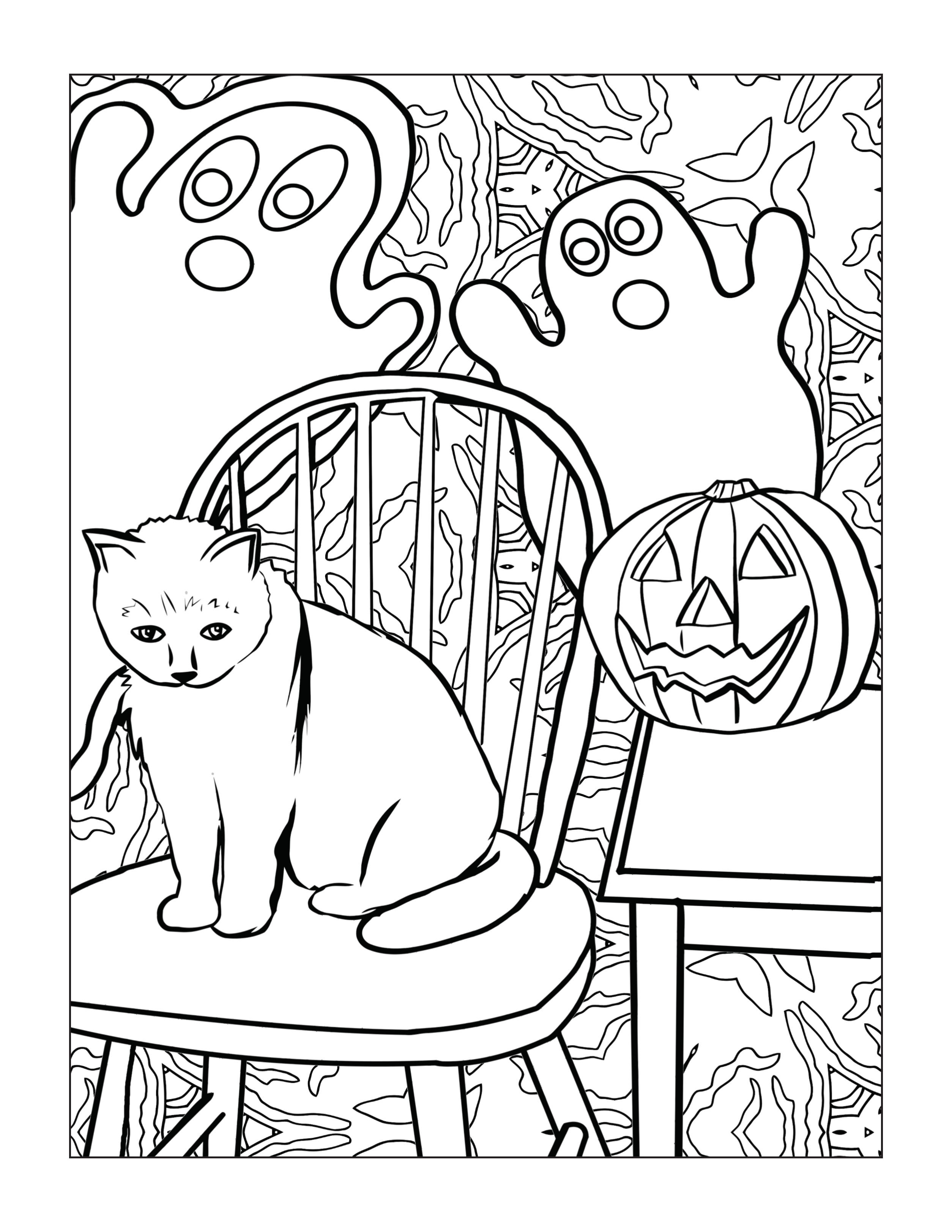 Advanced Halloween Coloring Pages To Print